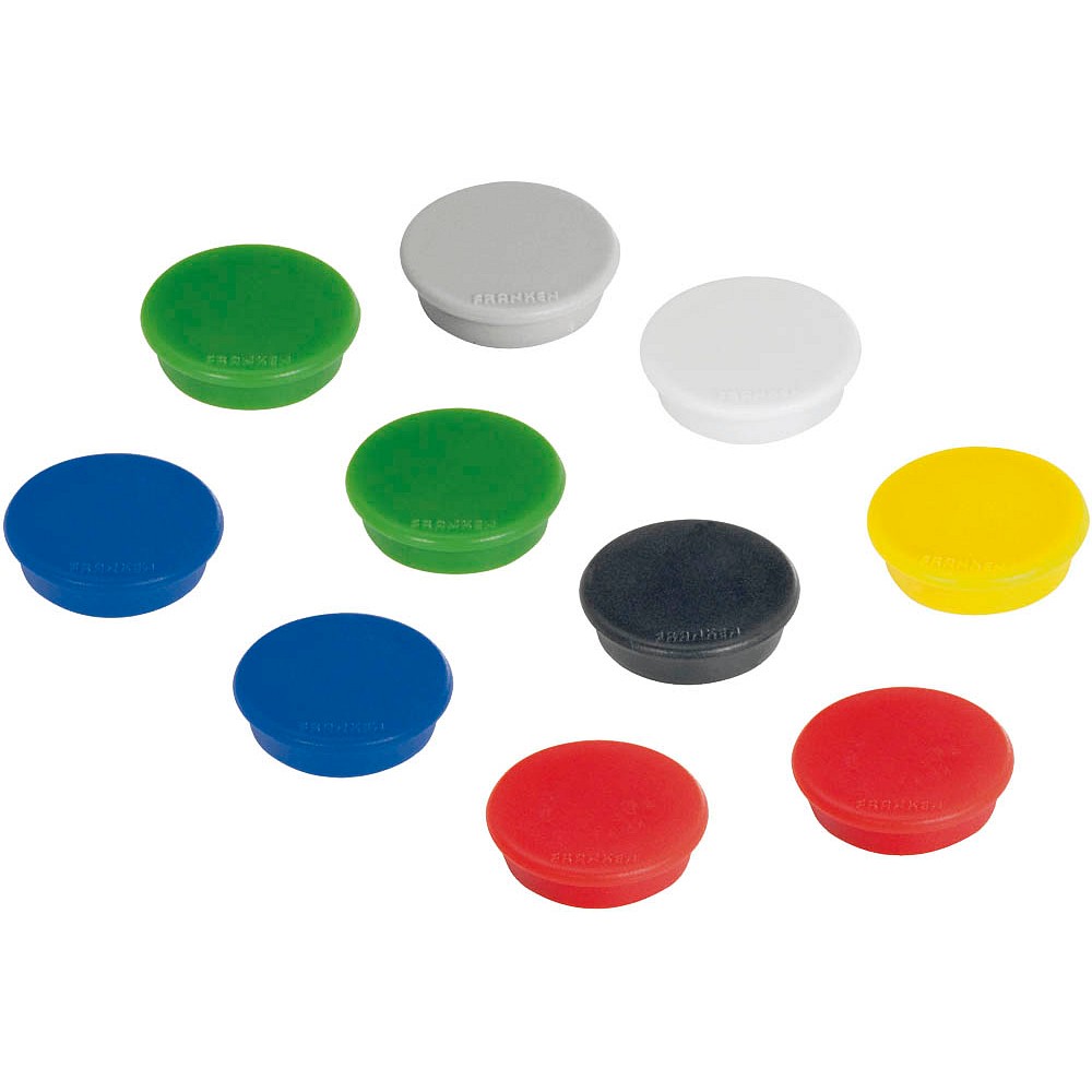 10 FRANKEN Haftmagnet Magnet Farbsortiert 3 2 X 0 7 Cm Office Discount 10-franken-haftmagnet-magnet-farbsortiert-3-2-x-0-7-cm-office-discount